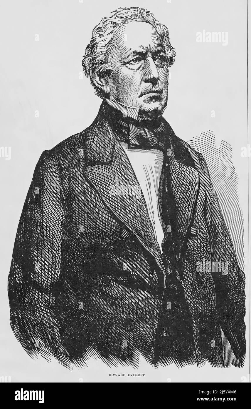 Edward everett hi-res stock photography and images - Alamy