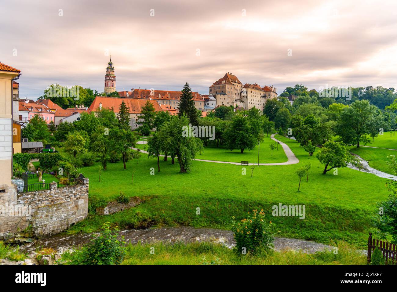 Medieval castle deer park hi-res stock photography and images - Alamy