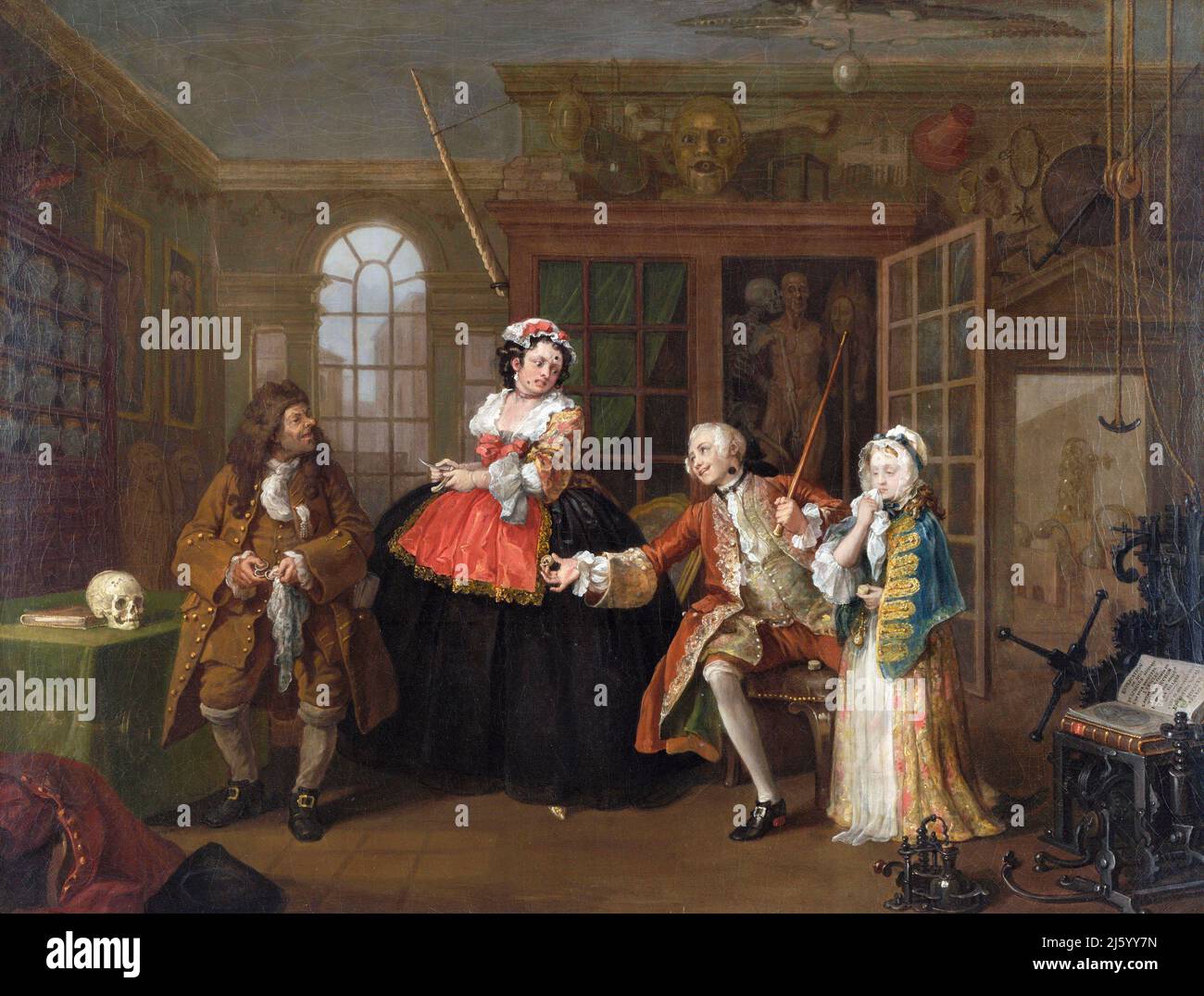 Hogarth painting hi-res stock photography and images - Alamy