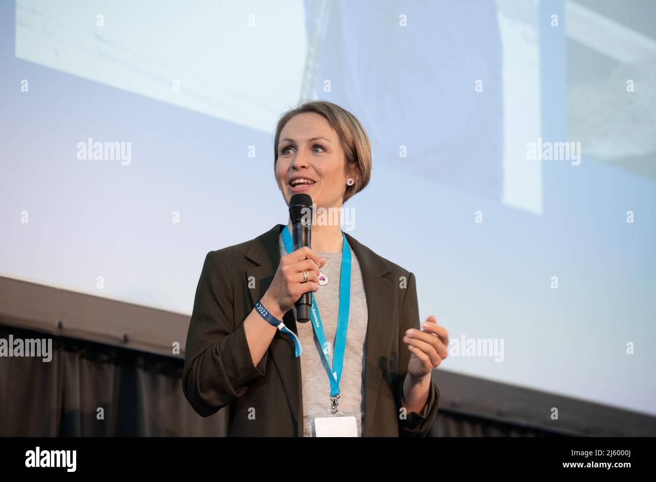 The former biathlete and olympic champion Magdalena Neuner ( legally ...