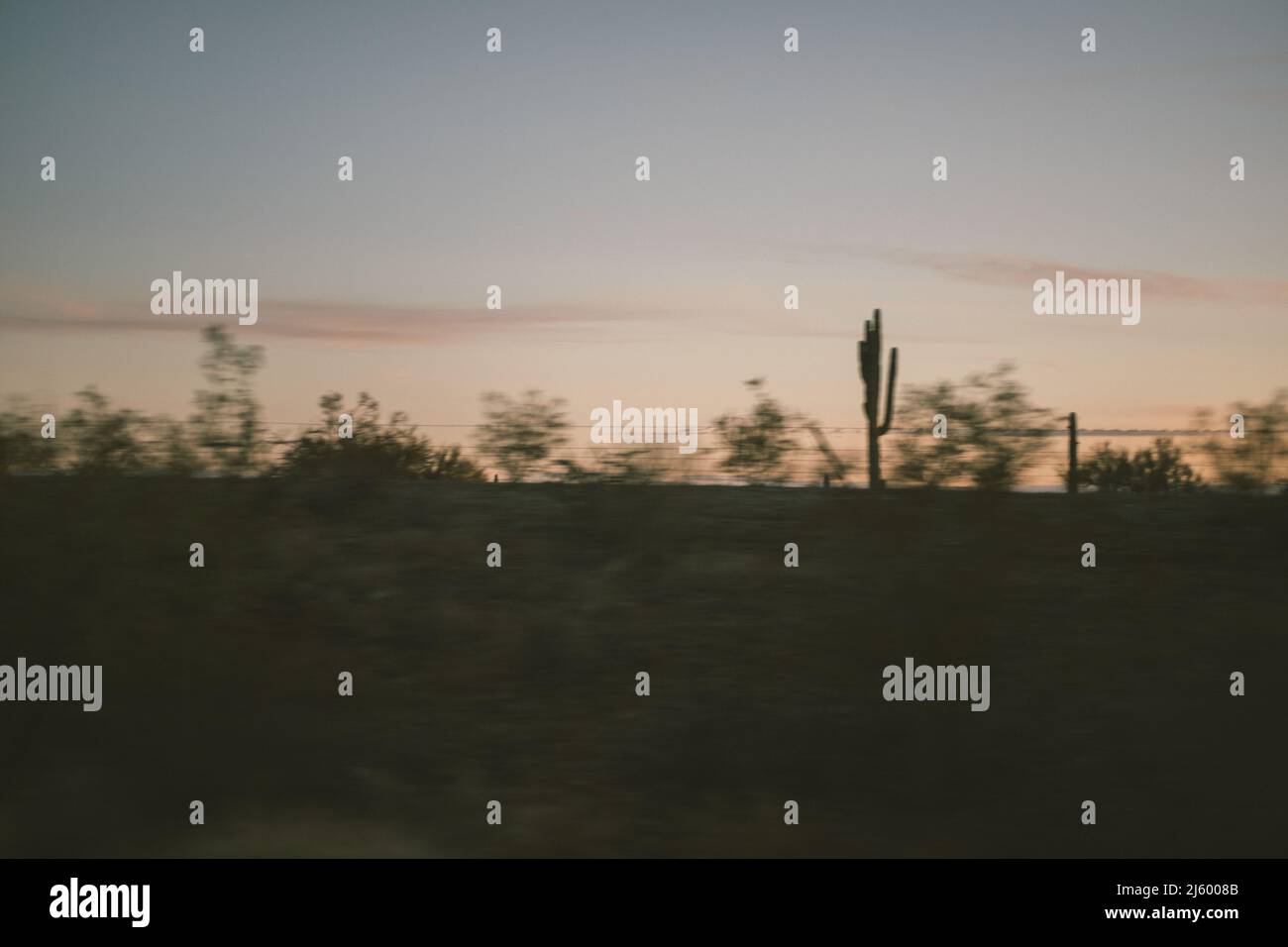 Night falling in the desert hi-res stock photography and images - Alamy