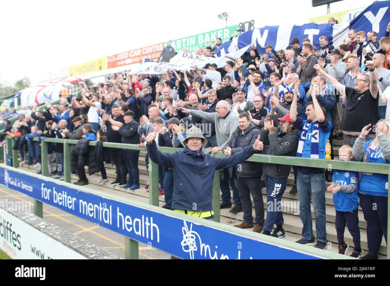 Stockport county fans hi-res stock photography and images - Alamy