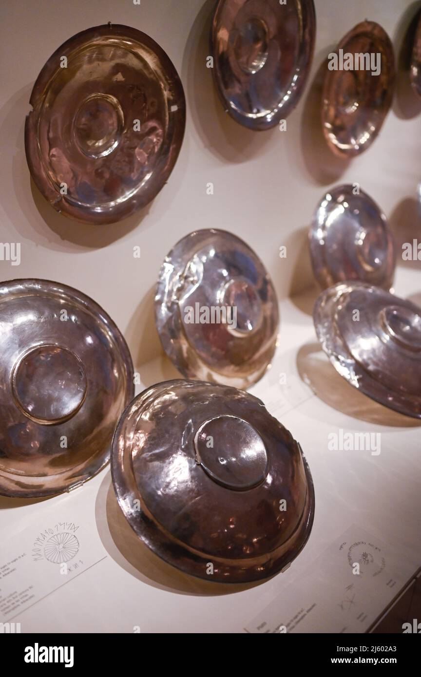 Silver plates, Iberian Culture. Early 4th-3rd century BC. The National ...