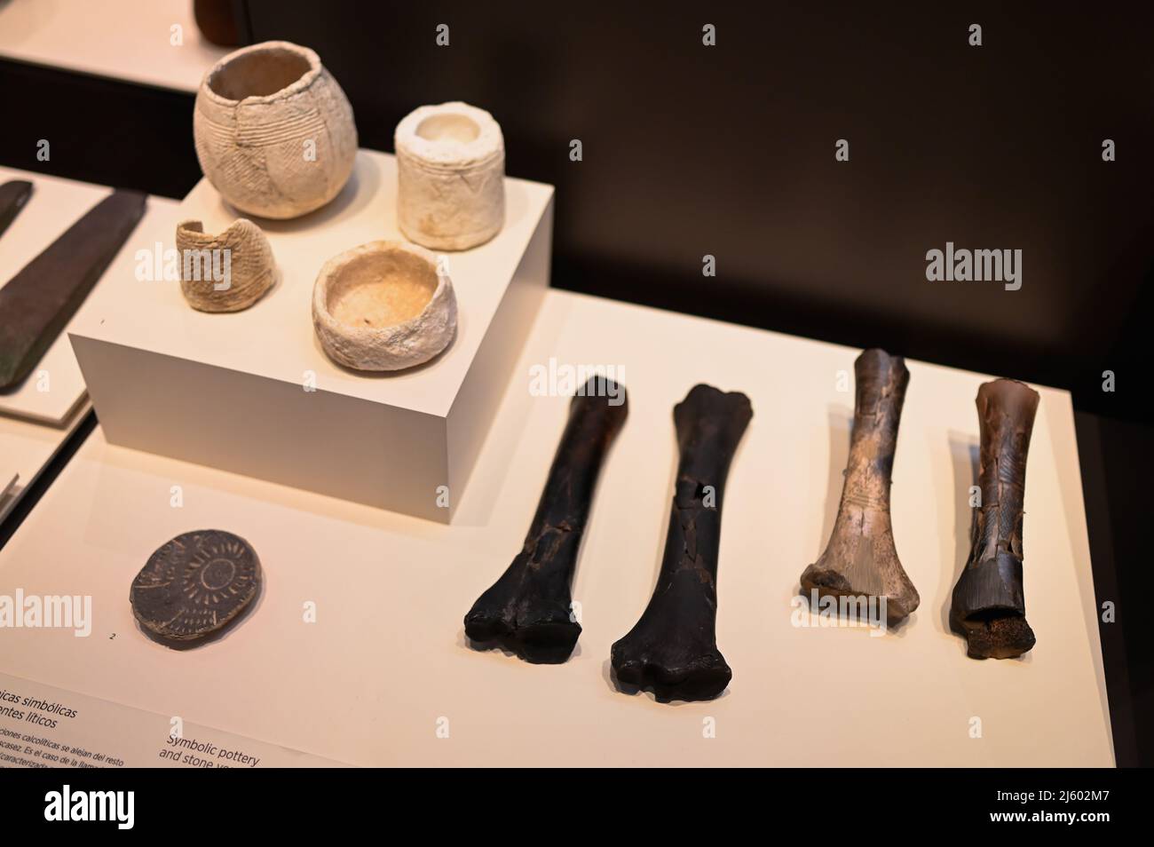 Bone idols and symbolic pottery. The National Archaeological Museum ...
