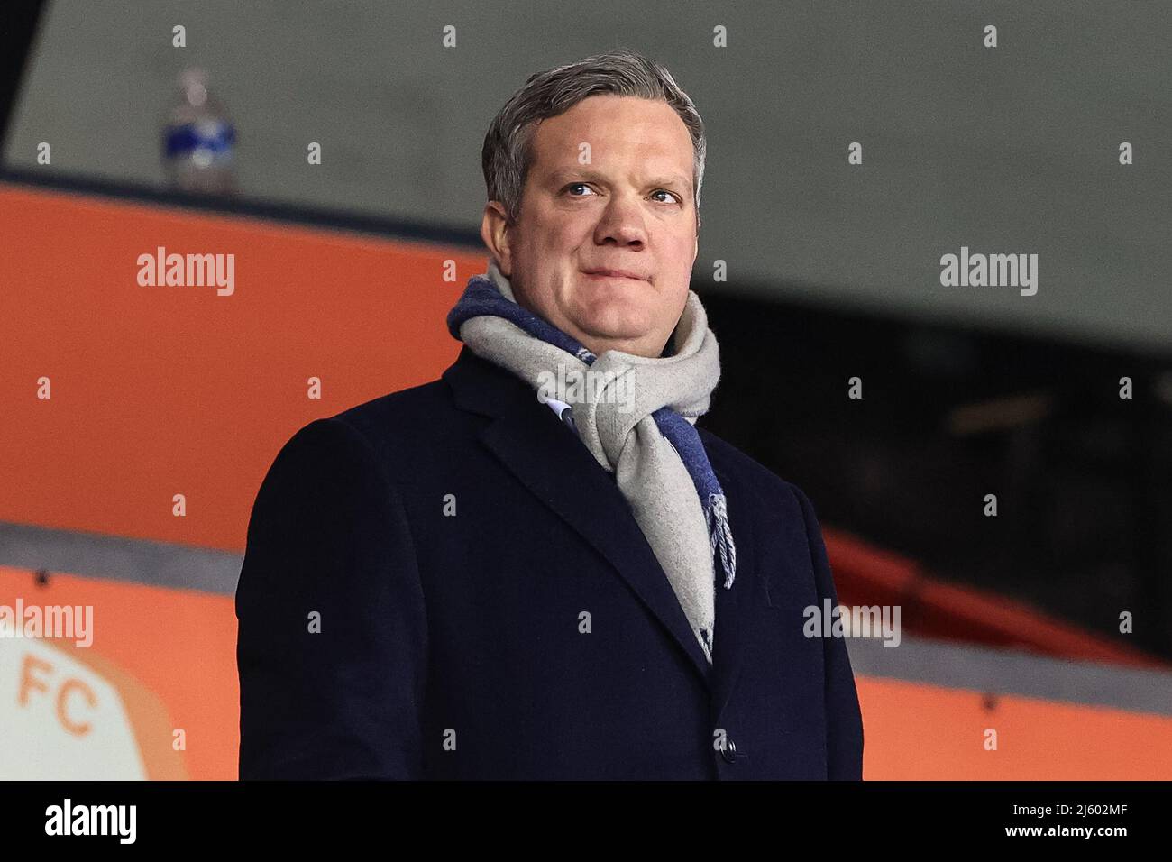 Ben Mansford CEO of Blackpool FC is in attendance Stock Photo - Alamy