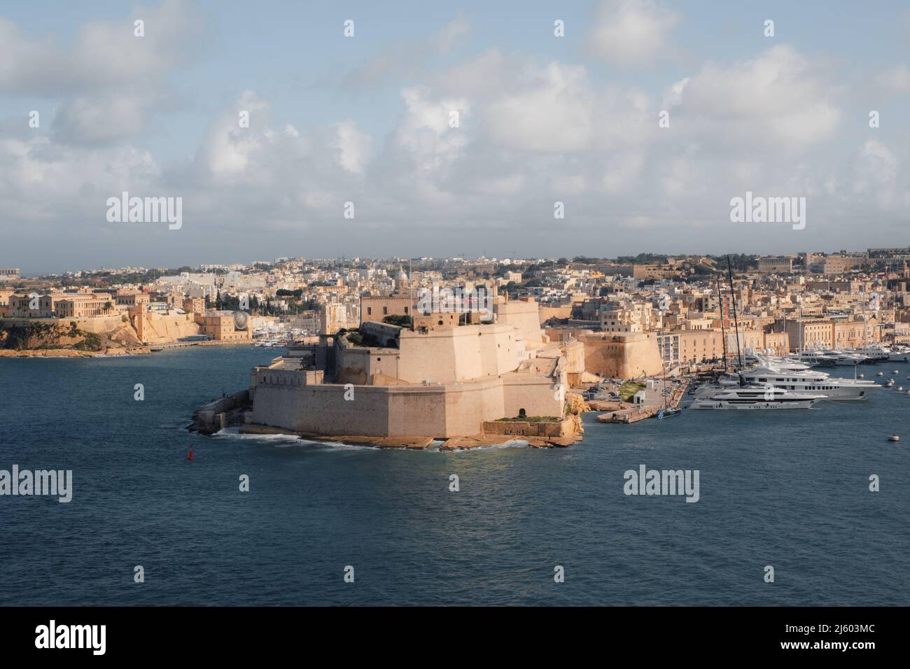 Fort st angelo historic fortress hi-res stock photography and images ...