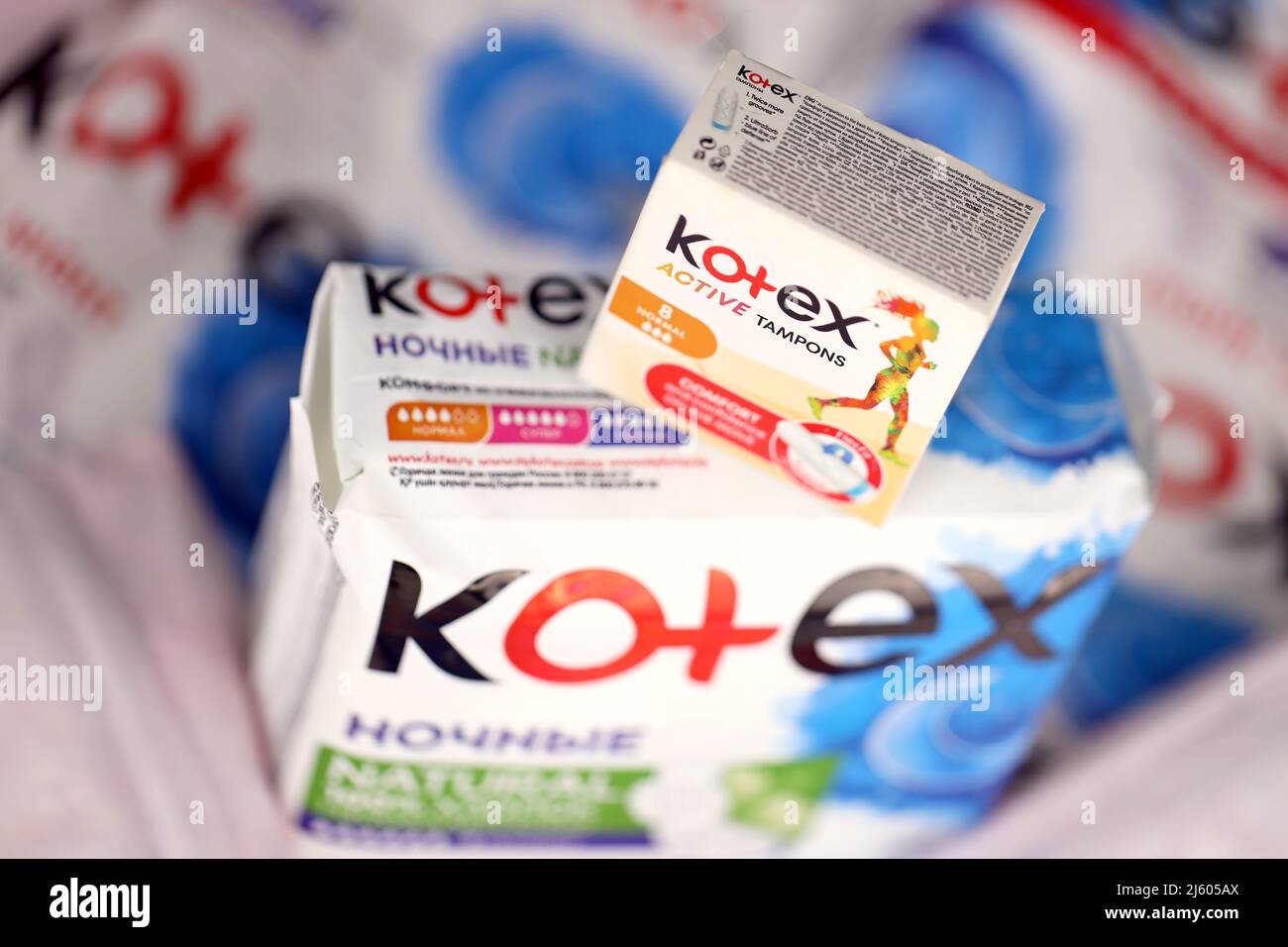 Kotex logo hi-res stock photography and images - Alamy