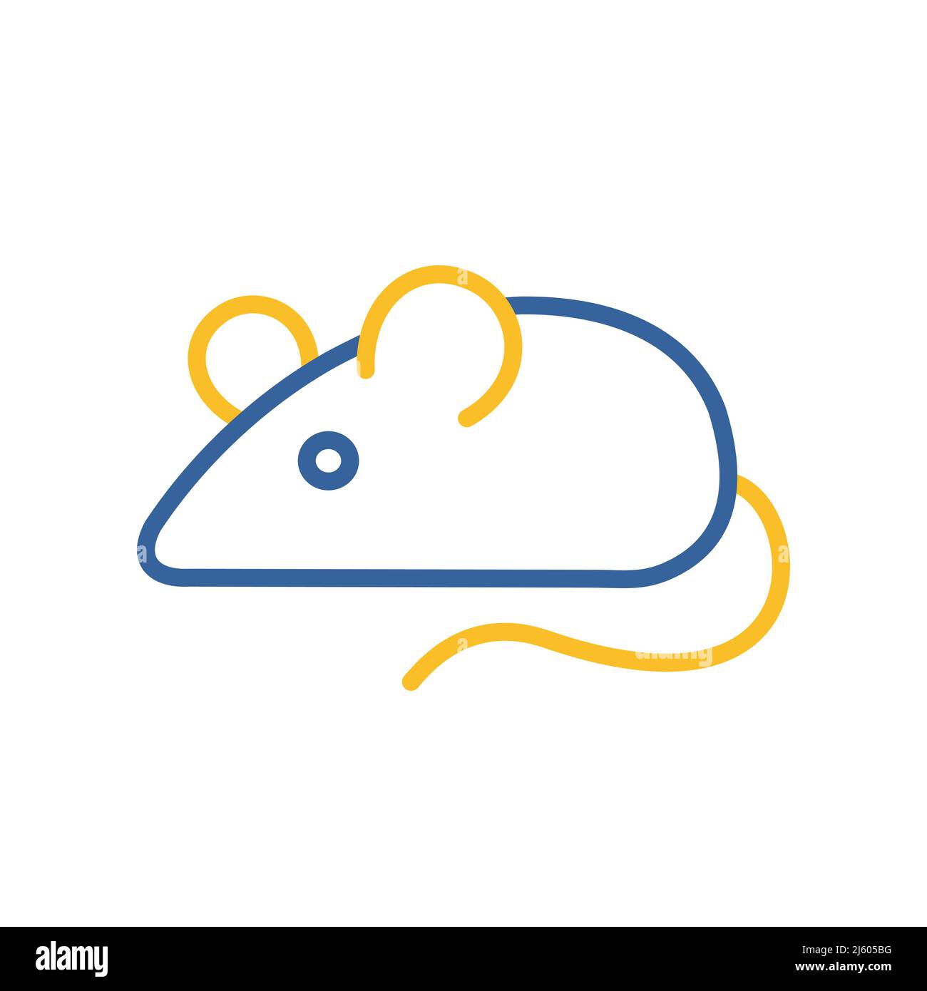 Field mouse isolated flat icon. Agriculture sign. Graph symbol for your ...