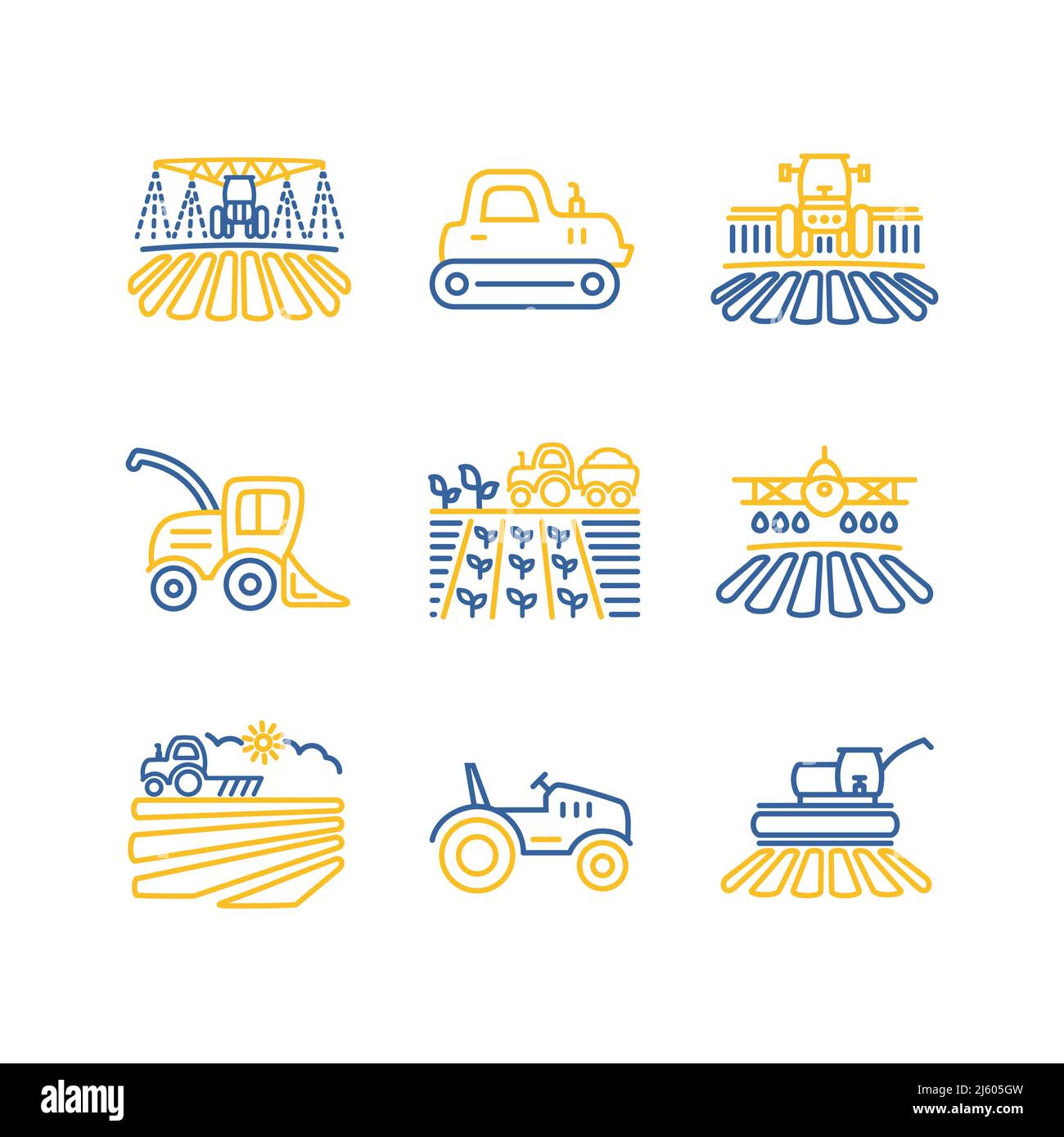 Farm Field icon. Agriculture transport sign. Graph symbol for your web ...