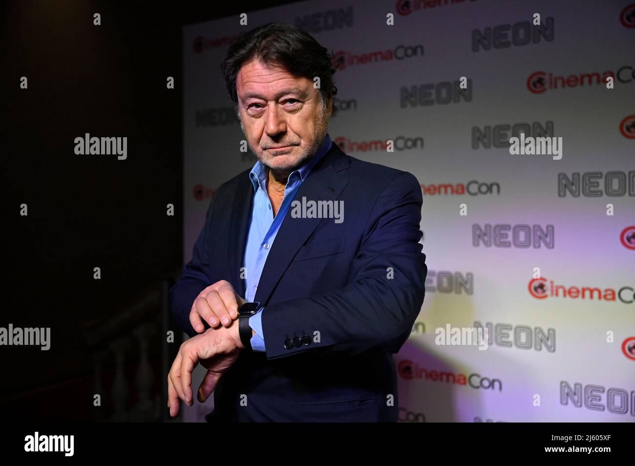 Las Vegas, Nevada, USA, April 26, 2022. Producer Robert Lantos attends ...