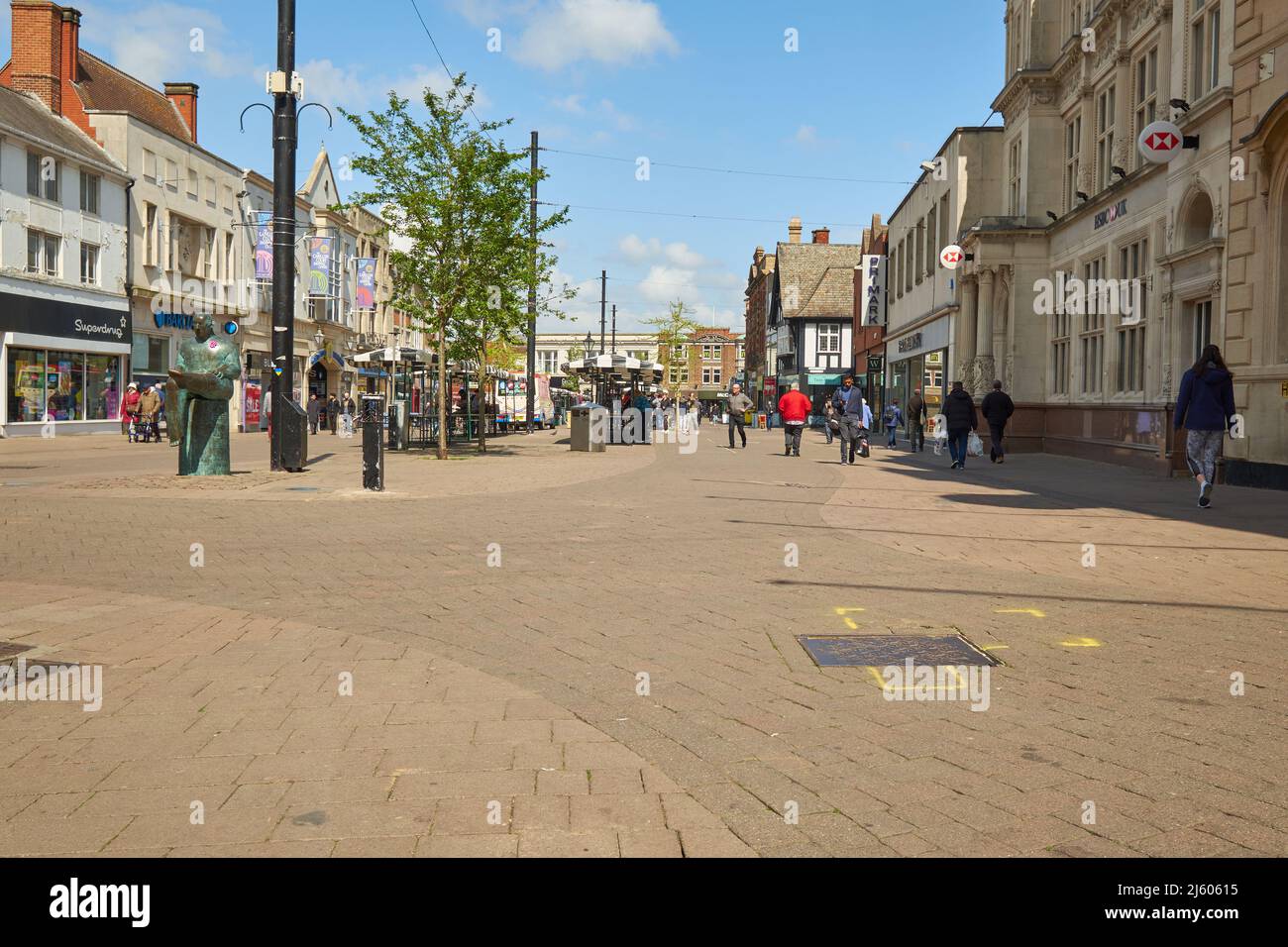 Loughborough town center hi-res stock photography and images - Alamy