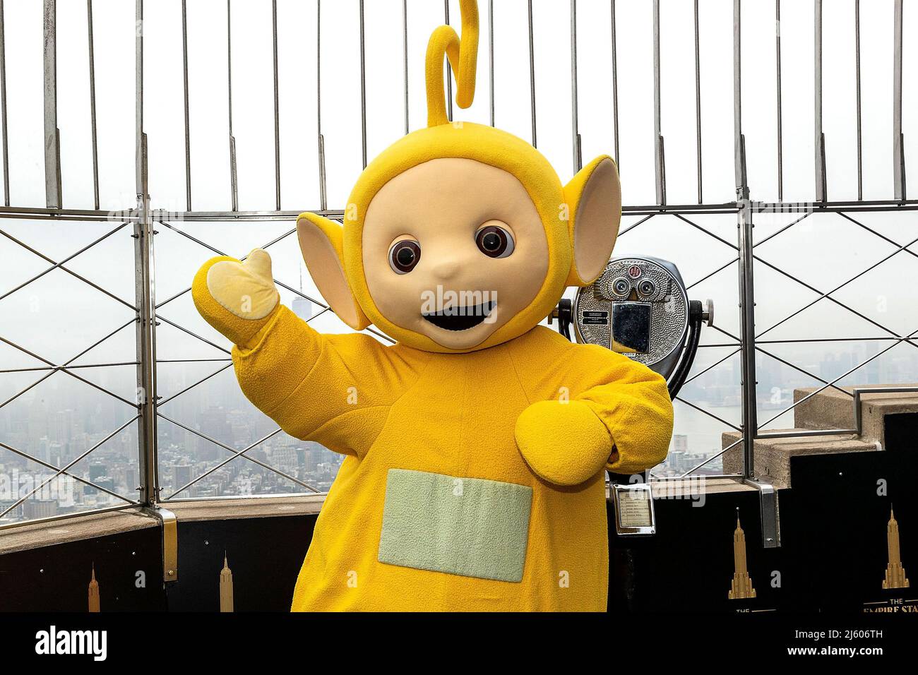 New York, NY, USA. 26th Apr, 2022. Laa-Laa at the Teletubbies ...