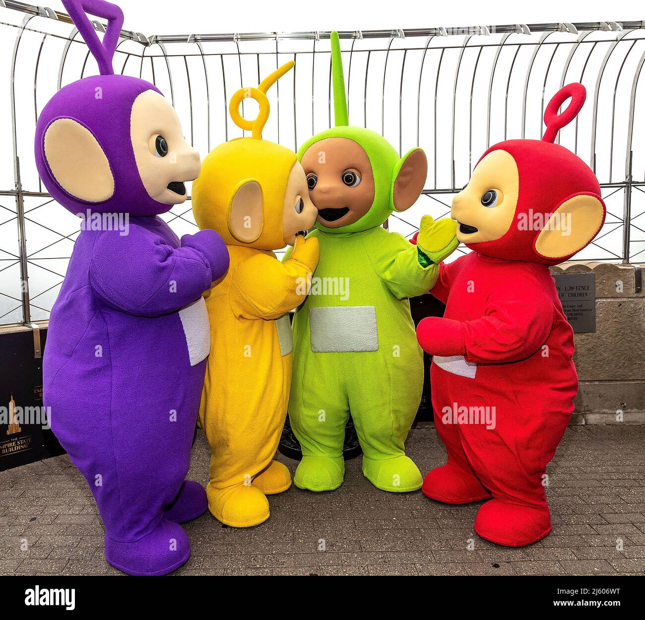 Purple Teletubbies New York, NY, USA. 26th Apr, 2022. Tinky Winky, Po