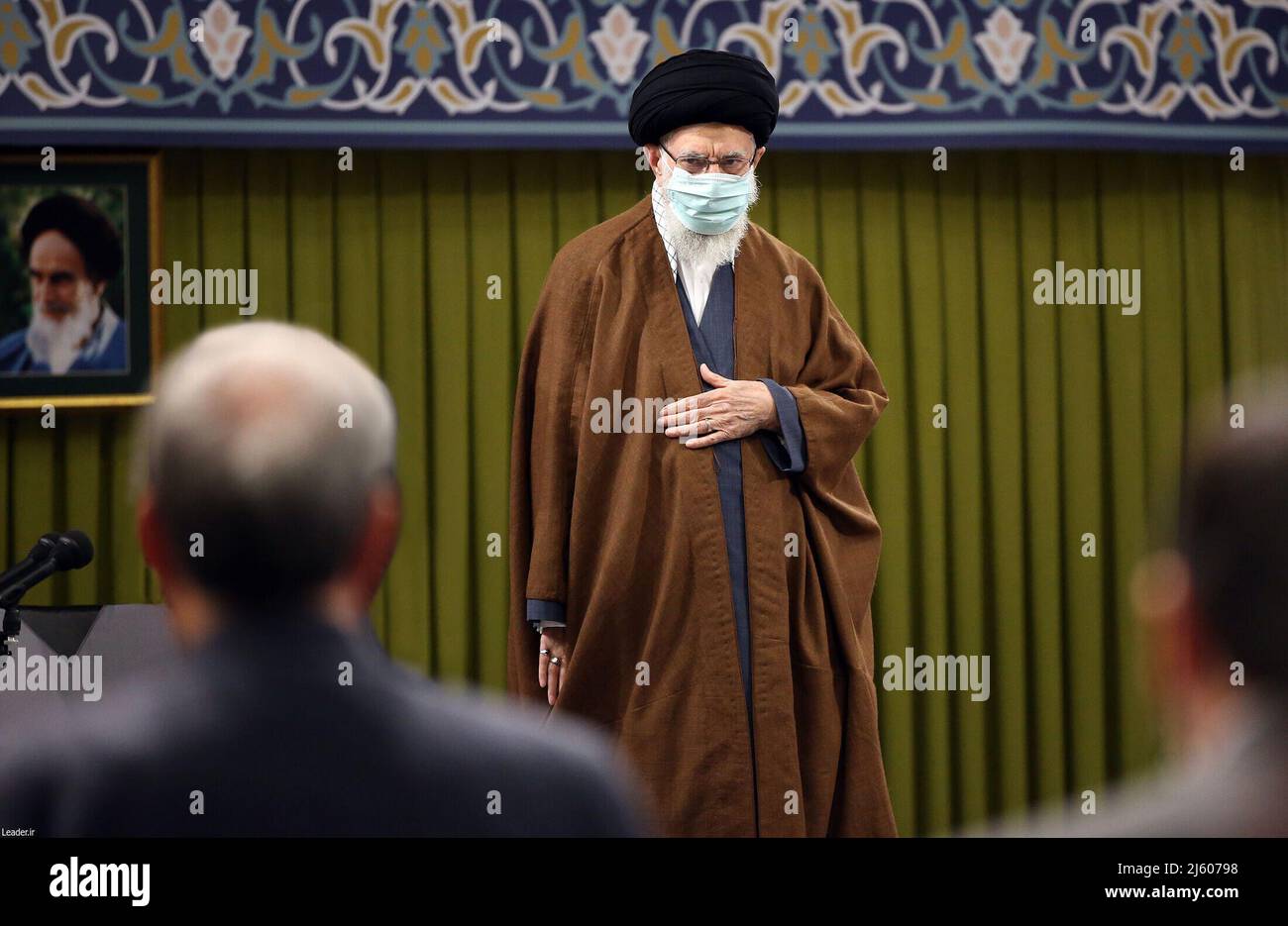 Tehran, Tehran, Iran. 26th Apr, 2022. A handout photo made available by ...