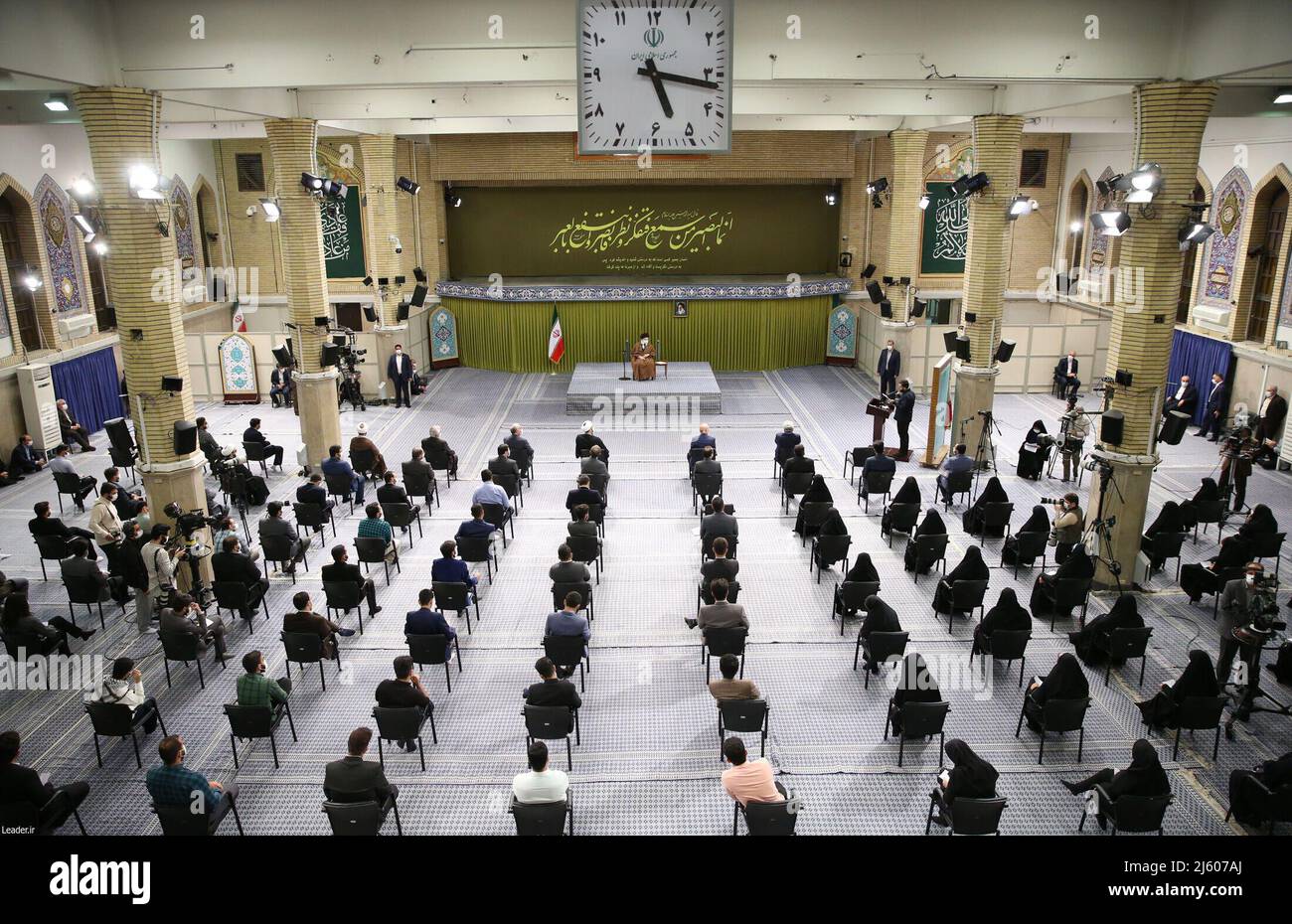 Tehran, Tehran, Iran. 26th Apr, 2022. A handout photo made available by ...