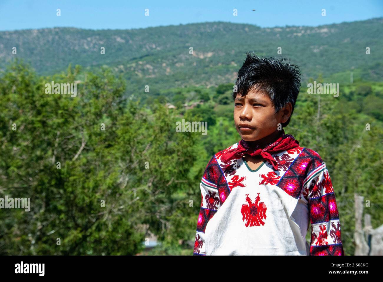 Wixarika or Wixaritari (Huichol) community in the municipality of ...