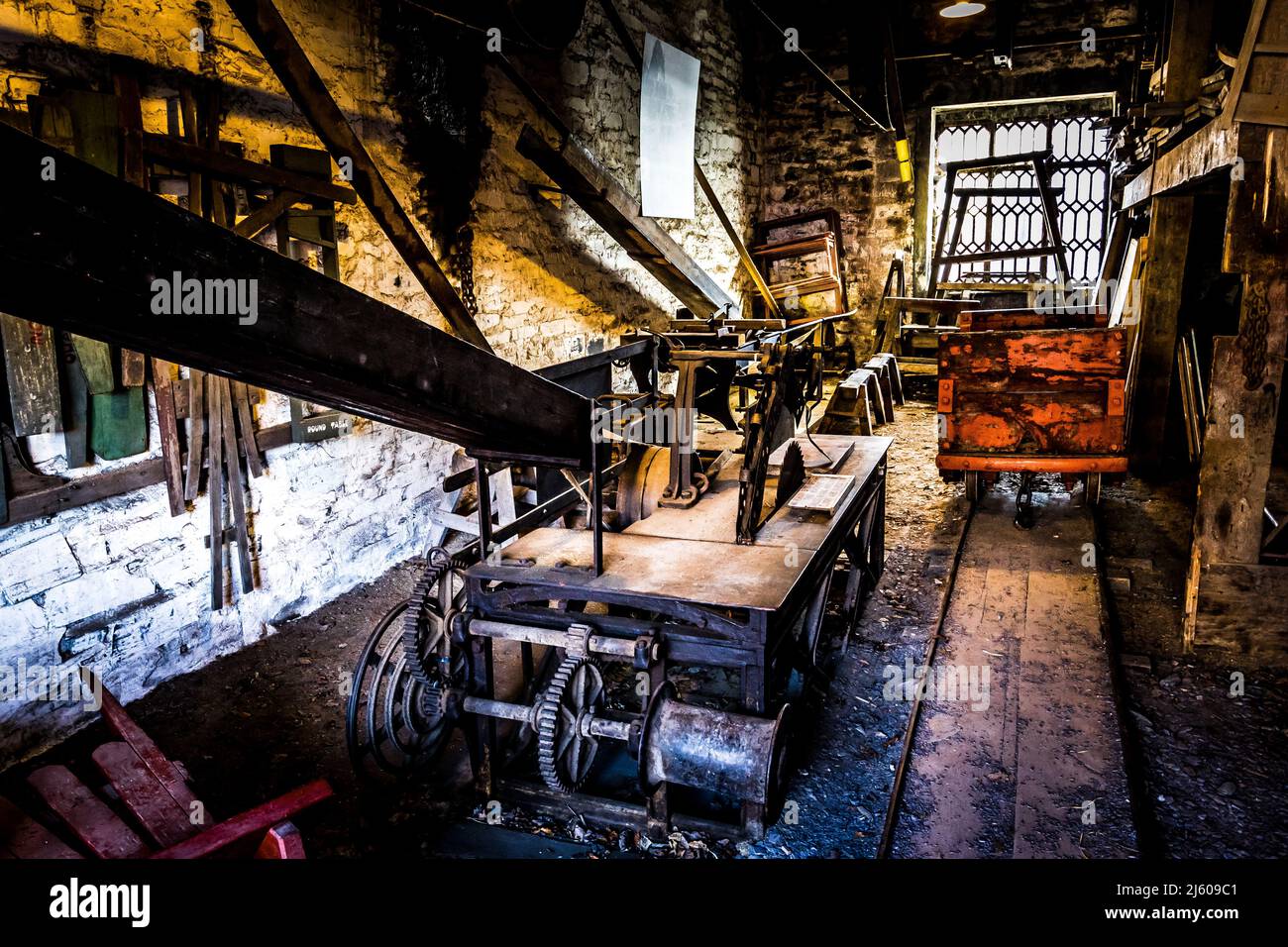 Llanberis slate mine museum hi-res stock photography and images - Alamy