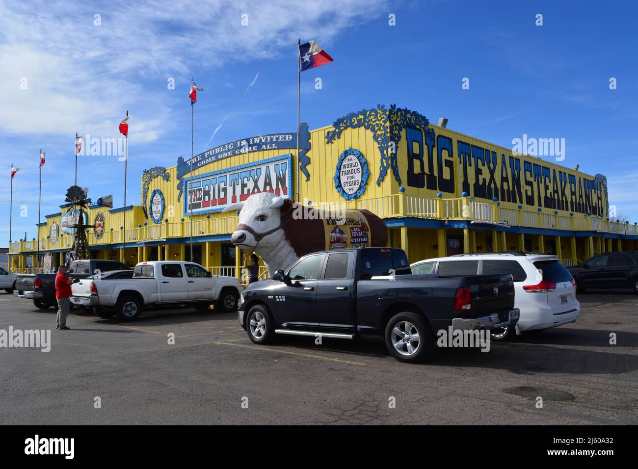 Big Texan Steak Ranch Stock Photo - Alamy