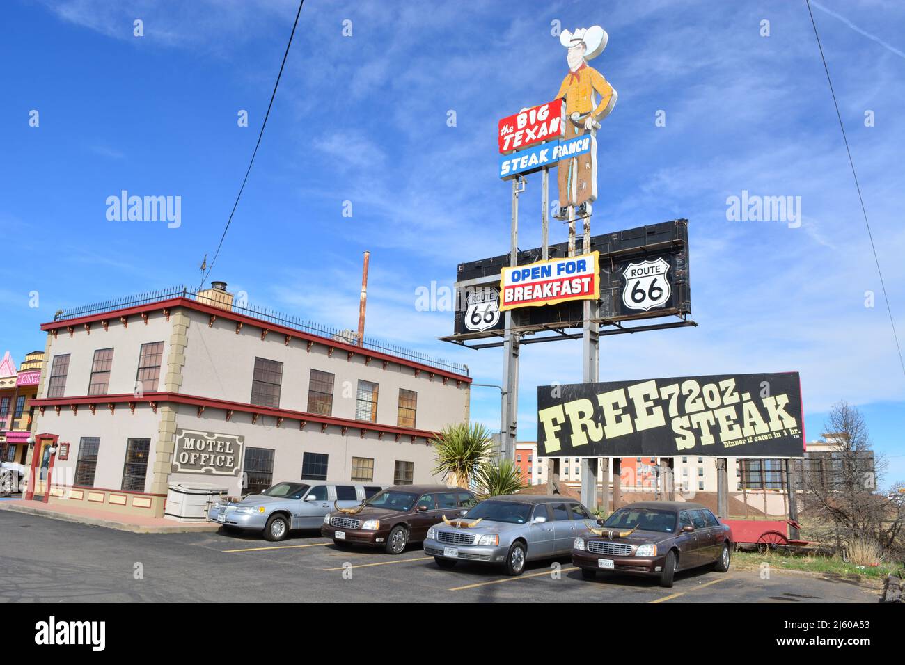 Big Texan Steak Ranch Stock Photo - Alamy