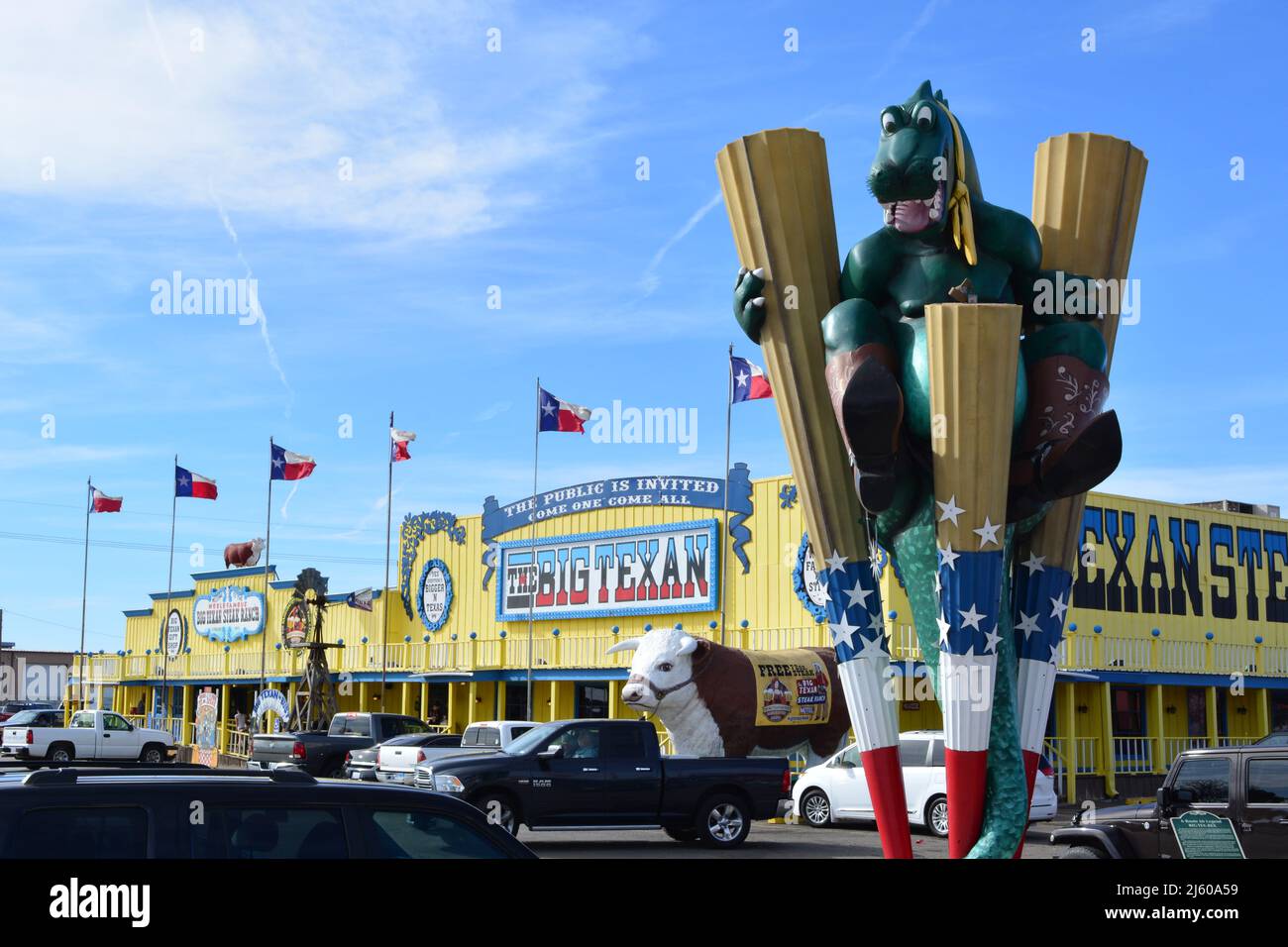 Big Texan Steak Ranch Stock Photo Alamy