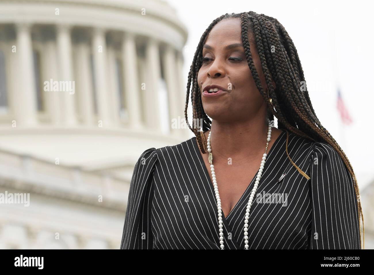 Us congresswoman stacey plaskett hi-res stock photography and images ...