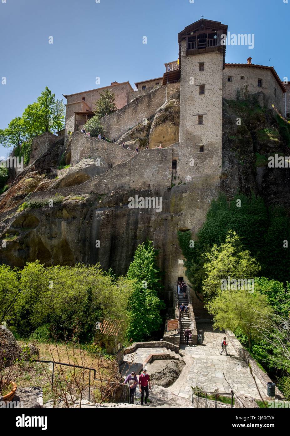Greek orthodox monasteries hi-res stock photography and images - Alamy