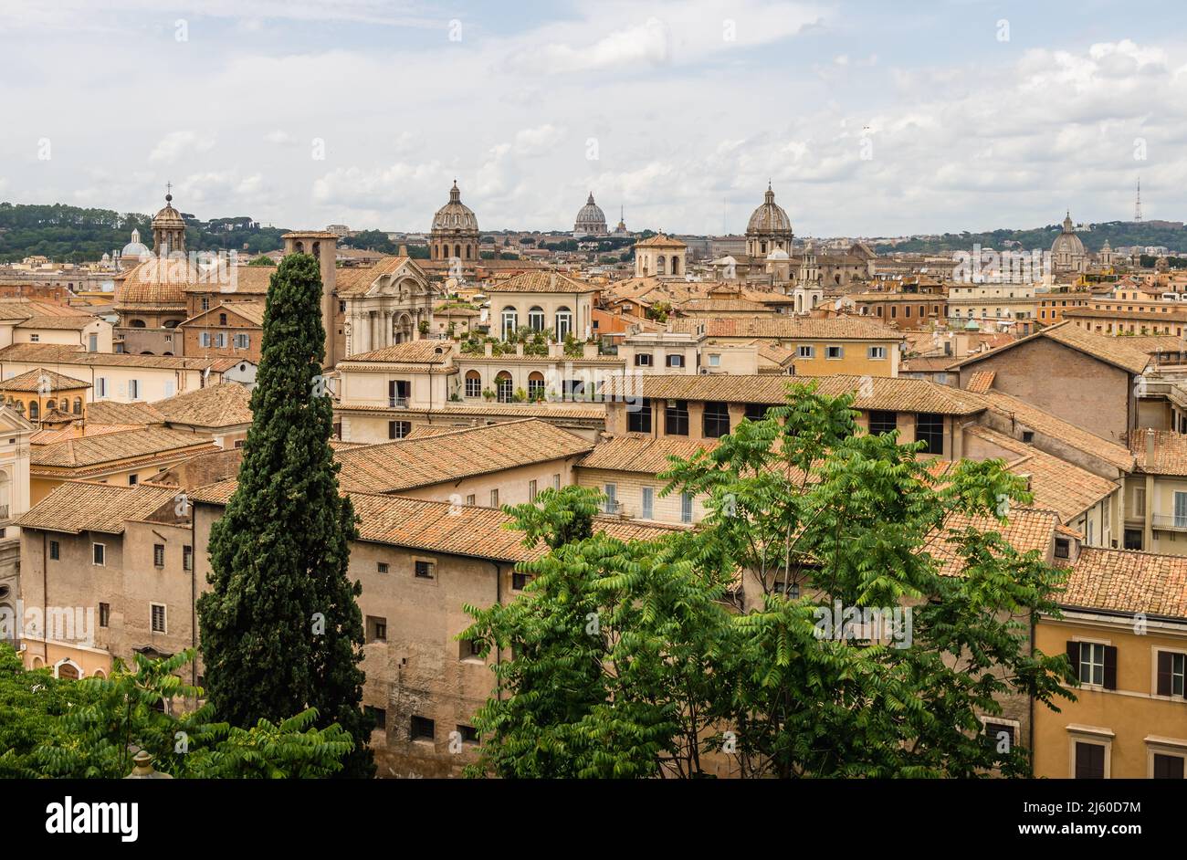 Picturesque View of Traditional Italian Skyline and Architecture in ...