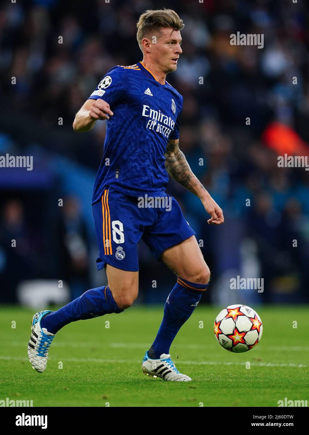 Real Madrid's Toni Kroos during the UEFA Champions League Semi Final ...