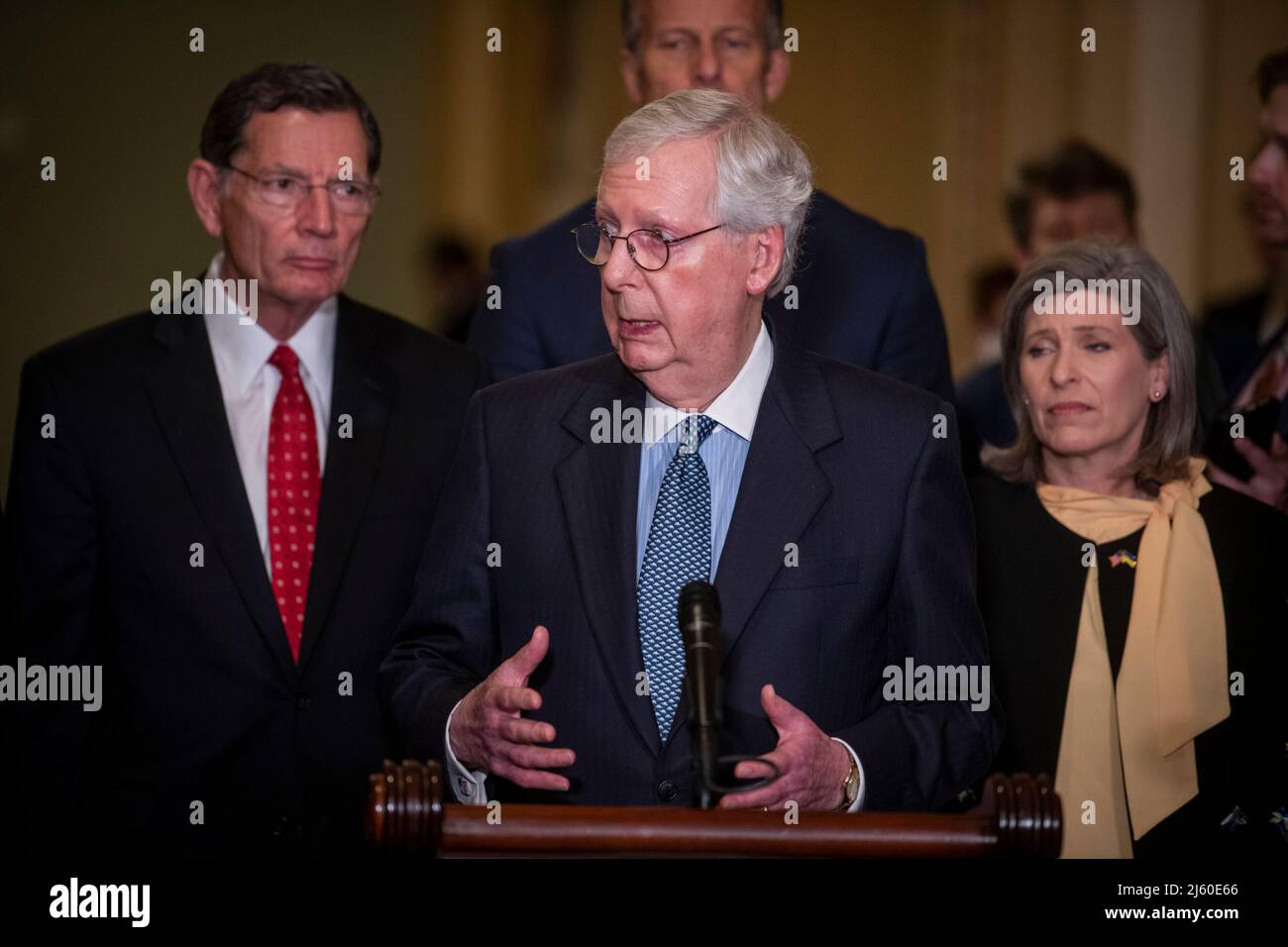 United States Senate Minority Leader Mitch McConnell (Republican of ...