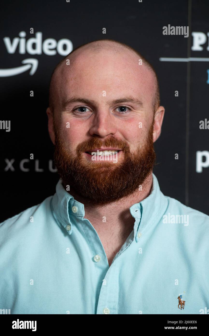 London, UK. 26 April 2022. James Chisholm attending the premiere of ...