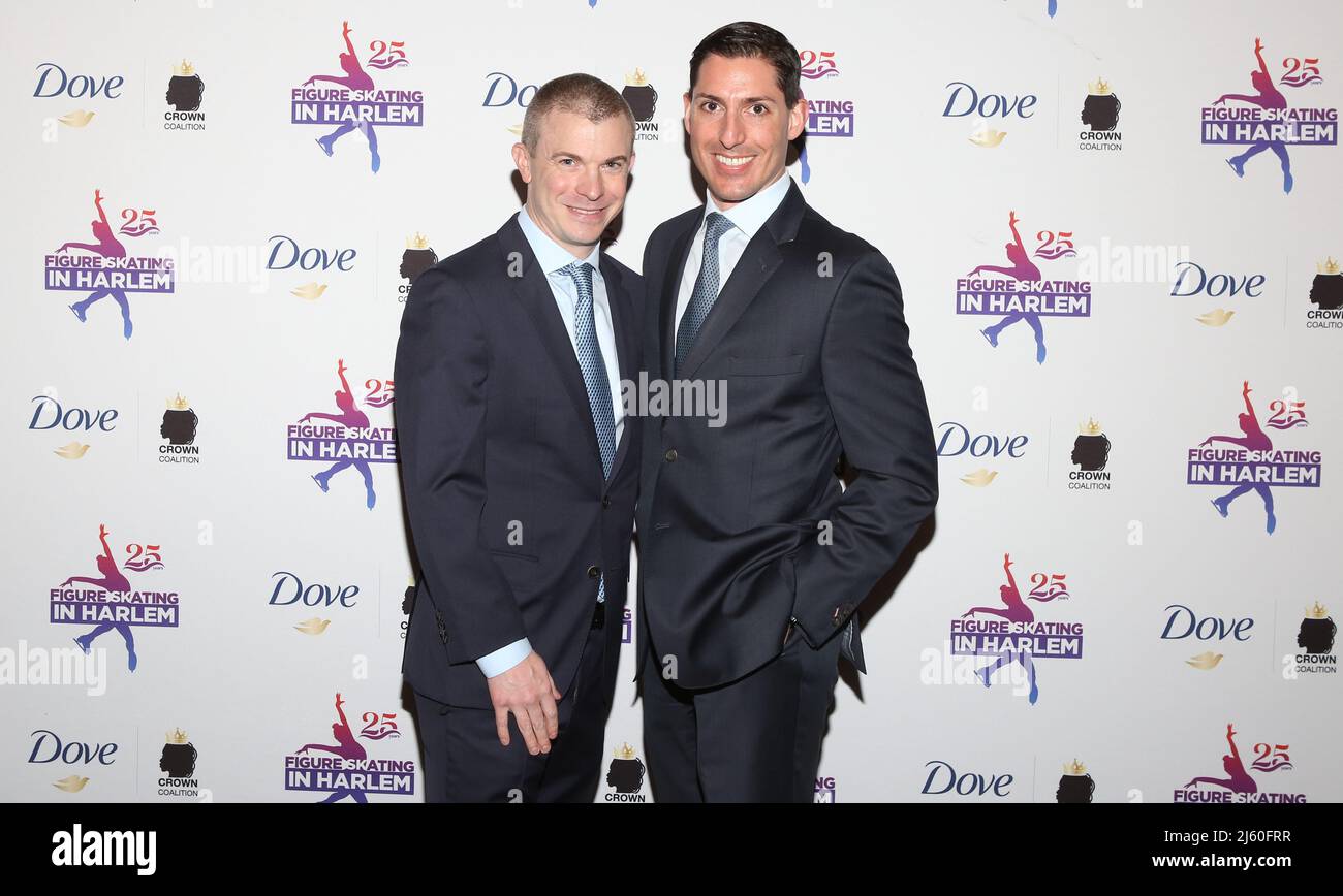 New York, United States. 25th Apr, 2022. Tim Goebel and Thomas Luciano ...