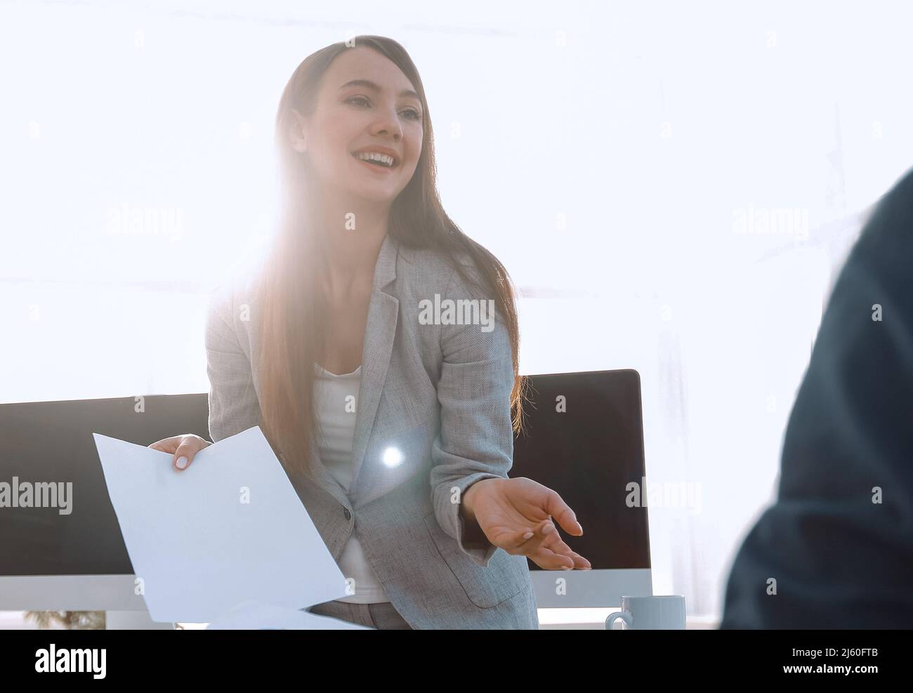 investor studies a new financial project Stock Photo - Alamy