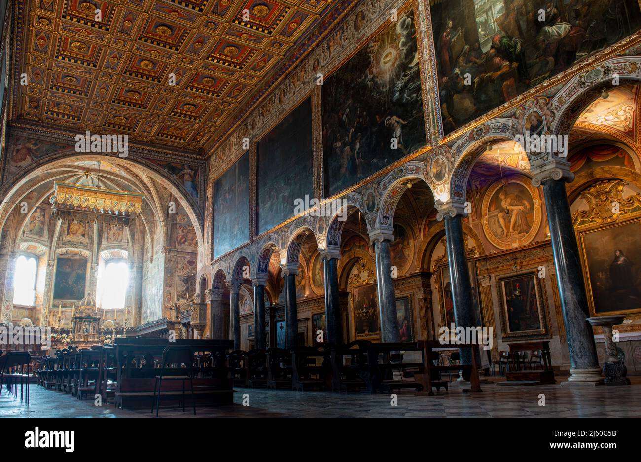 Perugia Italy April 2022: Basilica of San di Perugia remains the ...