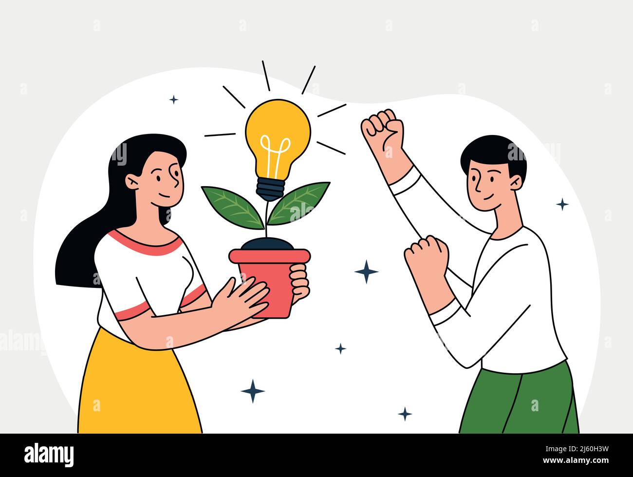 Business idea concept Stock Vector Image & Art - Alamy