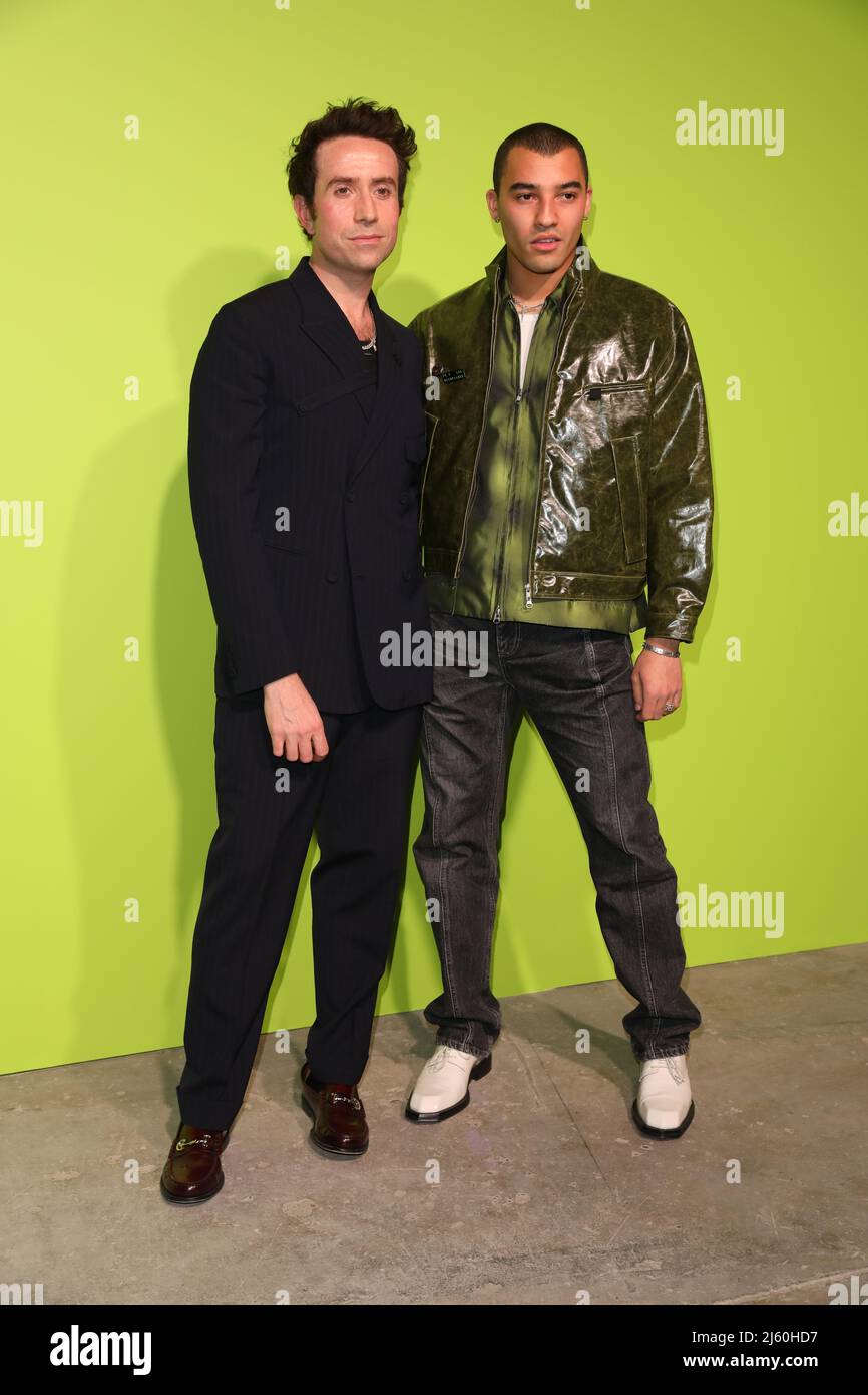 London, UK. 26th April, 2022. Nick Grimshaw and Meshach Henry attendThe ...