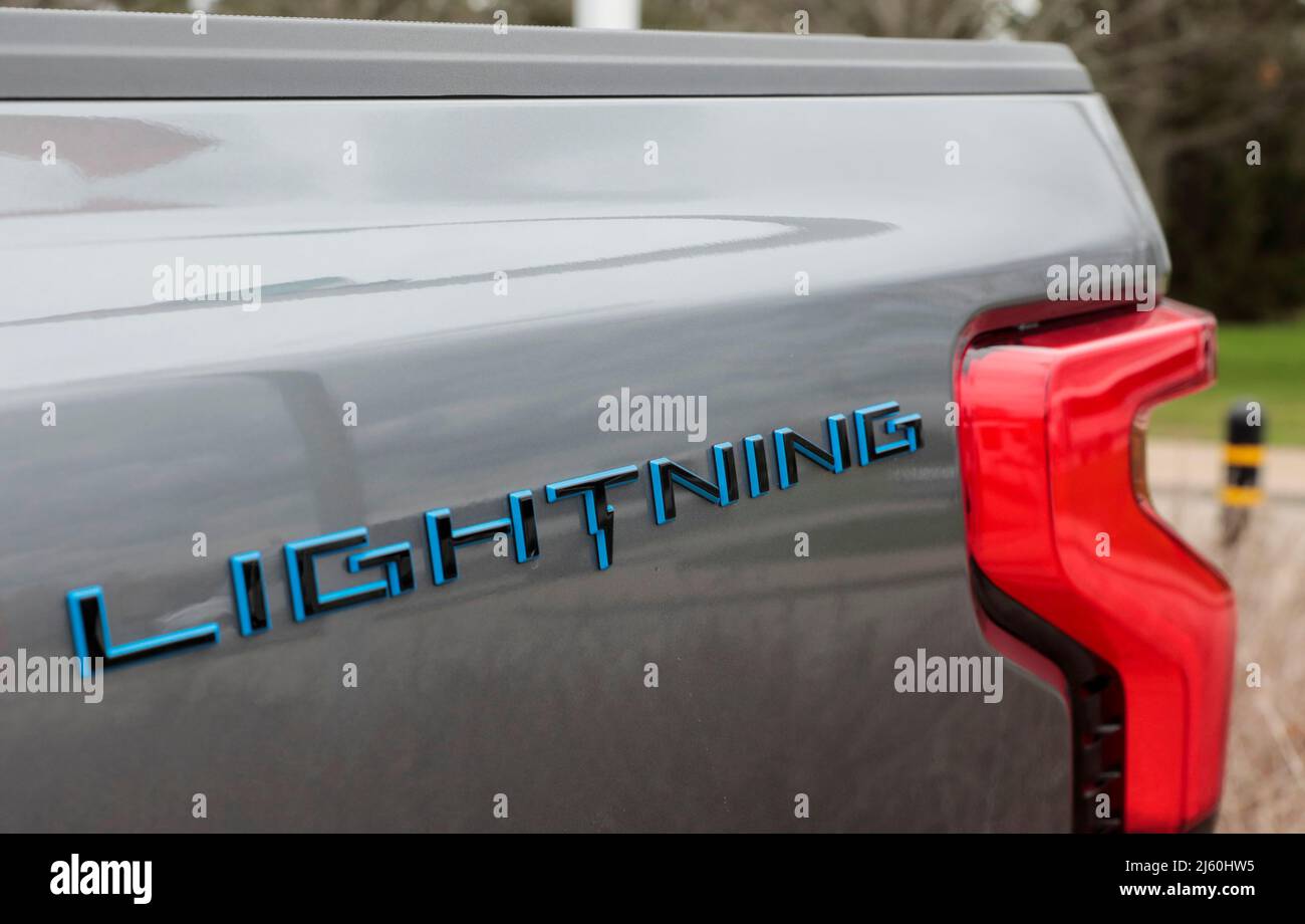 Ford Logo With Lightning