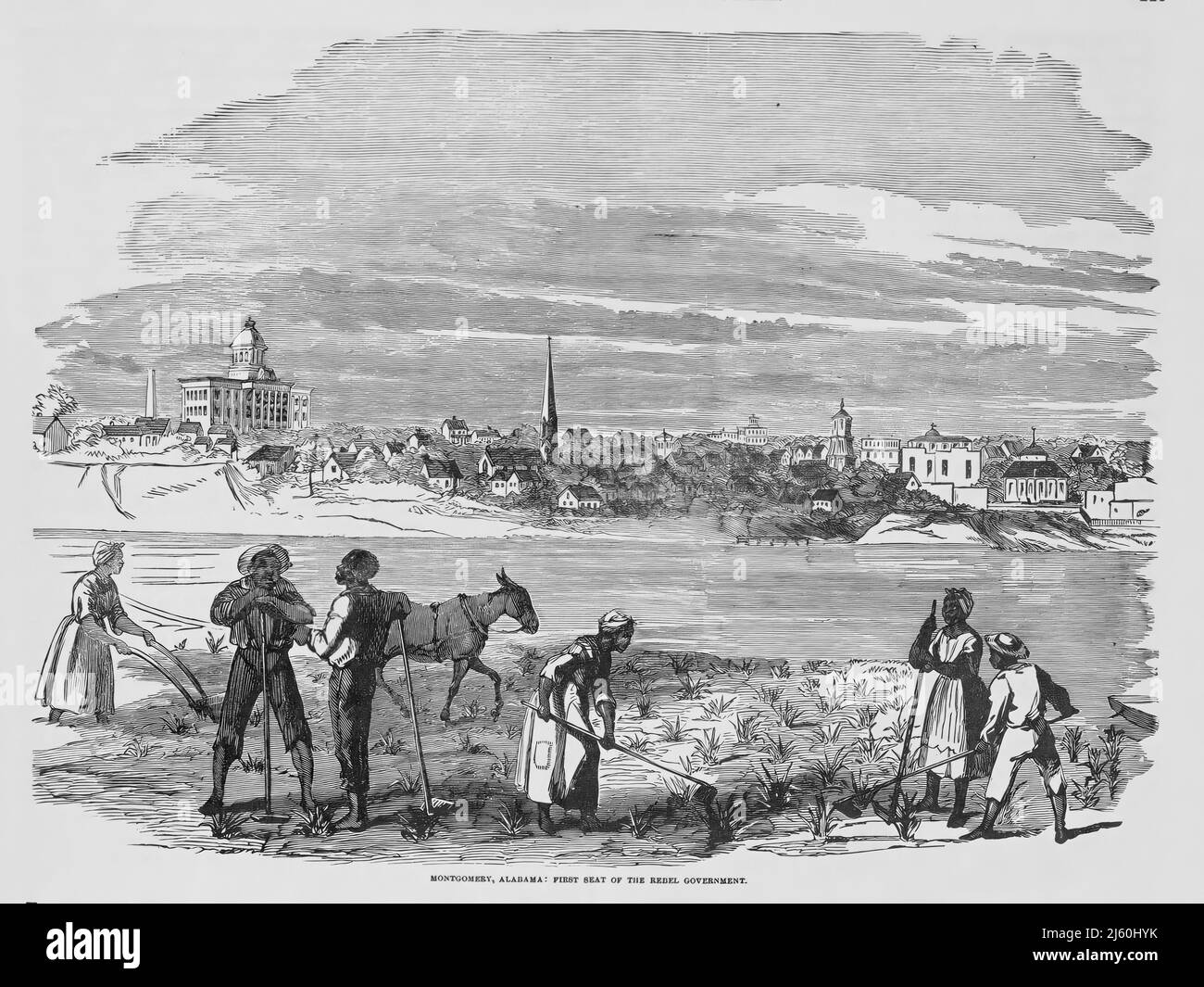 Montgomery, Alabama, First Seat of the Rebel Government in the American ...