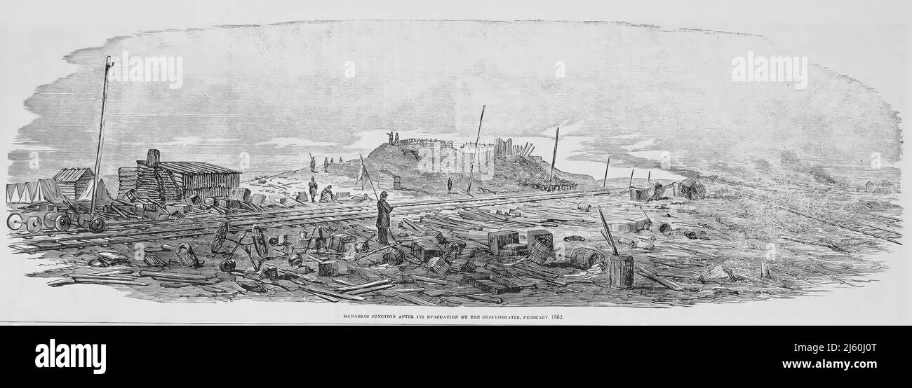 Manassas Junction After Its Evacuation by the Confederates, February ...