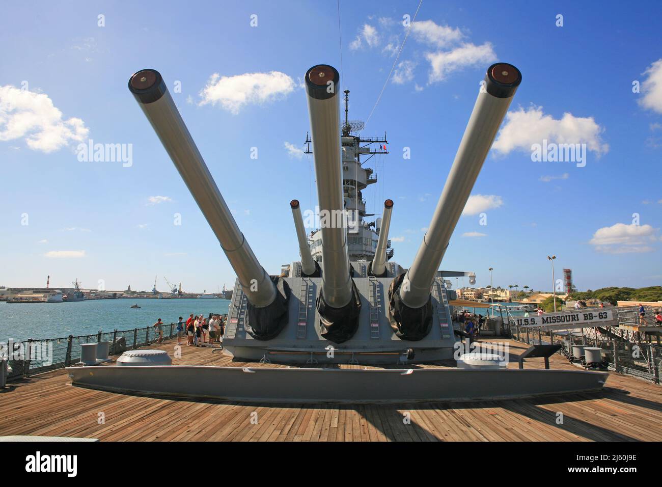 USS Missouri, Pearl Harbour, Hawaii Stock Photo - Alamy