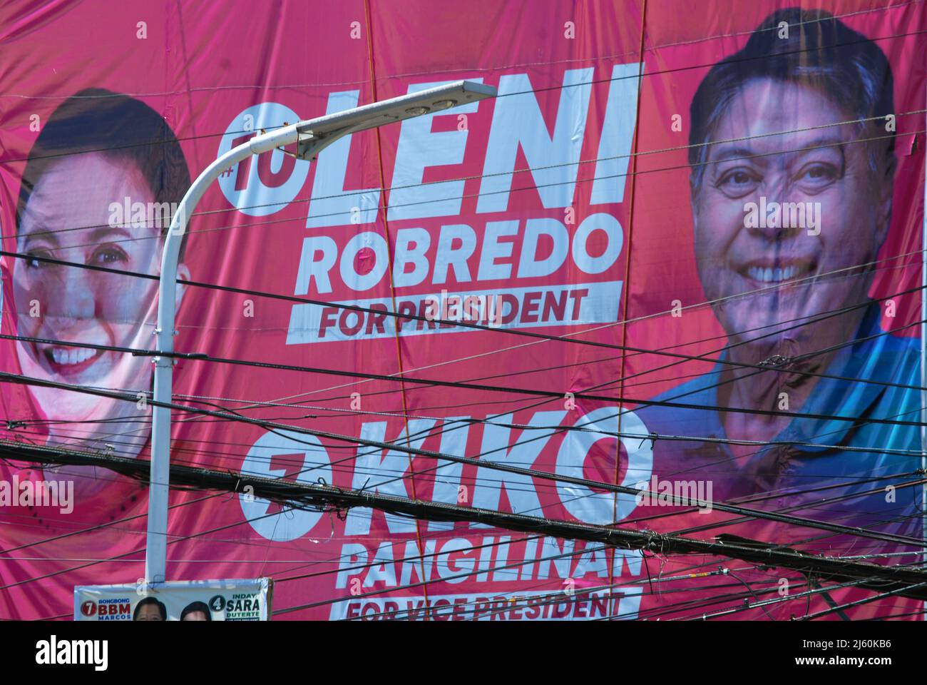 Leni Robredo political posters for the 2022 Elections in the ...