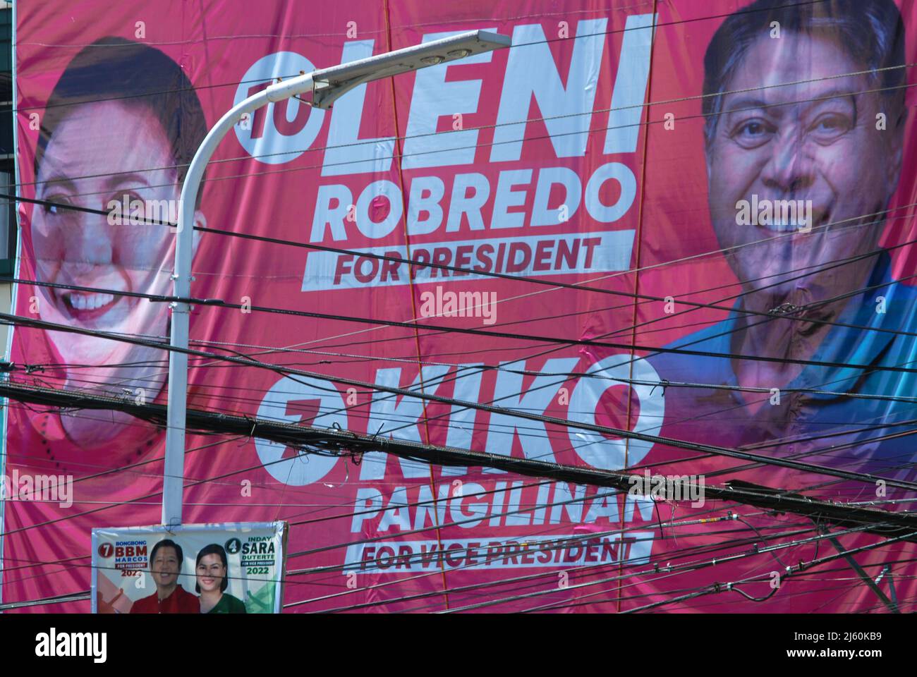 Leni Robredo political posters for the 2022 Elections in the ...