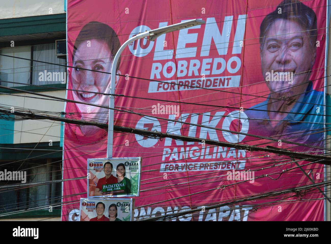 Leni Robredo political posters for the 2022 Elections in the ...
