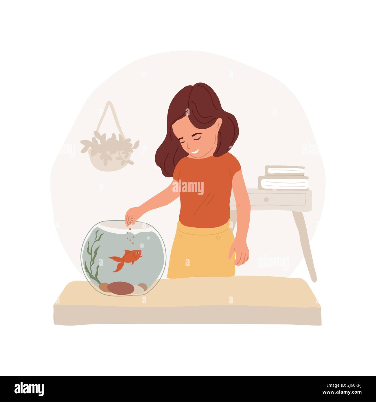 Feeding Fish Clipart