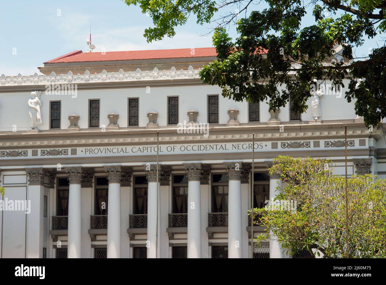 Negros Occidental Provincial Capitol in Bacolod, Philippines Stock ...