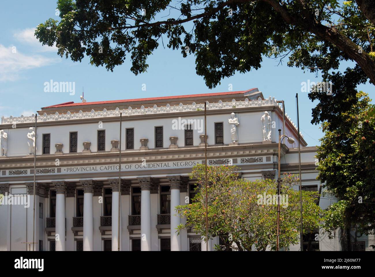 Negros Occidental Provincial Capitol in Bacolod, Philippines Stock ...