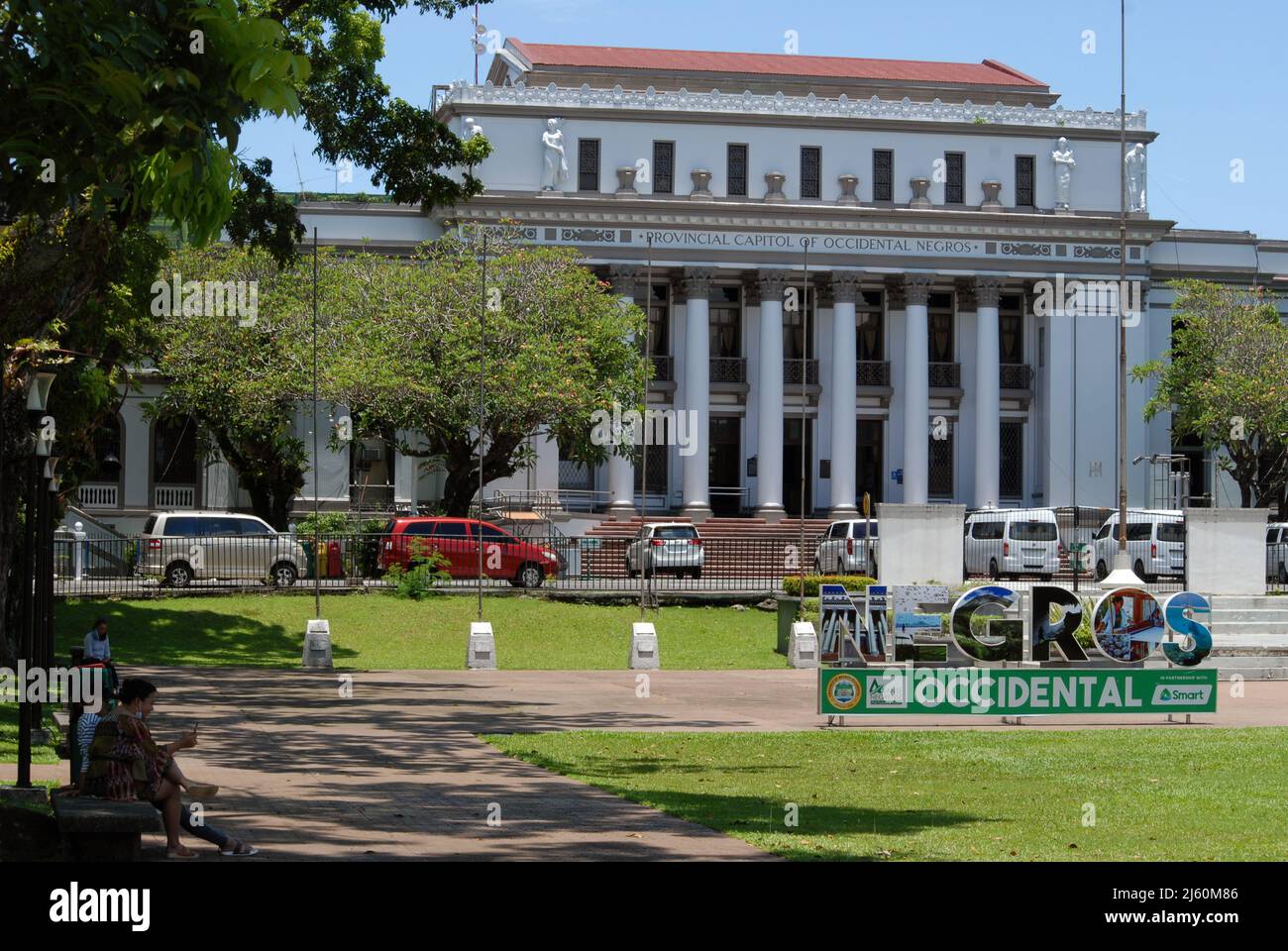 Negros Occidental Provincial Capitol in Bacolod, Philippines Stock ...