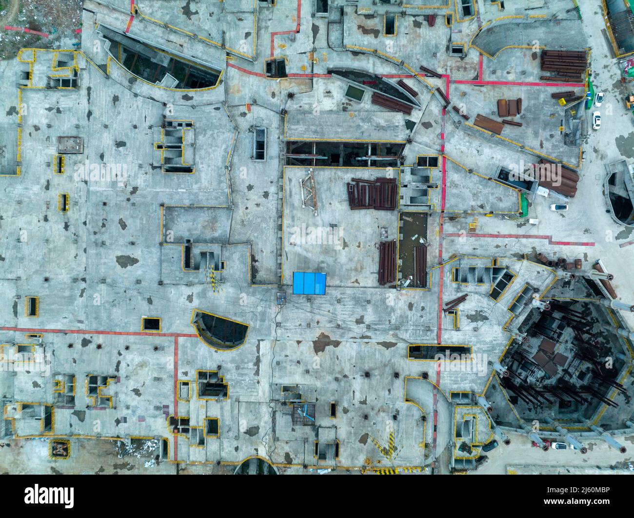 HUAIAN, CHINA - APRIL 26, 2022 - Aerial photo taken on April 26, 2022 ...