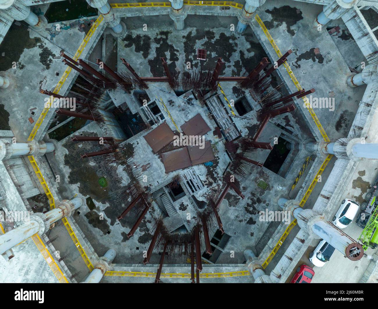 HUAIAN, CHINA - APRIL 26, 2022 - Aerial photo taken on April 26, 2022 ...