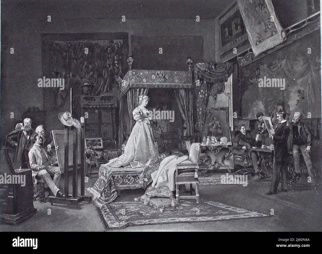 The george barrie gallery of international prints hi-res stock ...