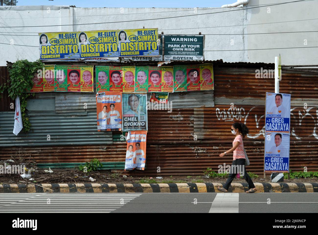 Political posters for the 2022 Elections in the Philippines, Bacolod ...